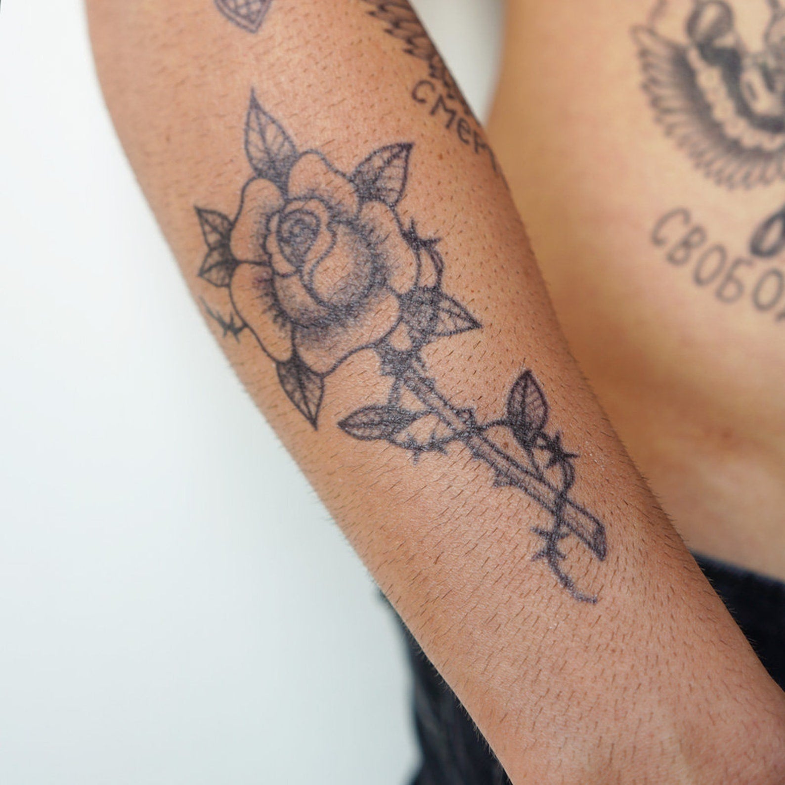 Fake prison tattoos | Orangetattooshop.com