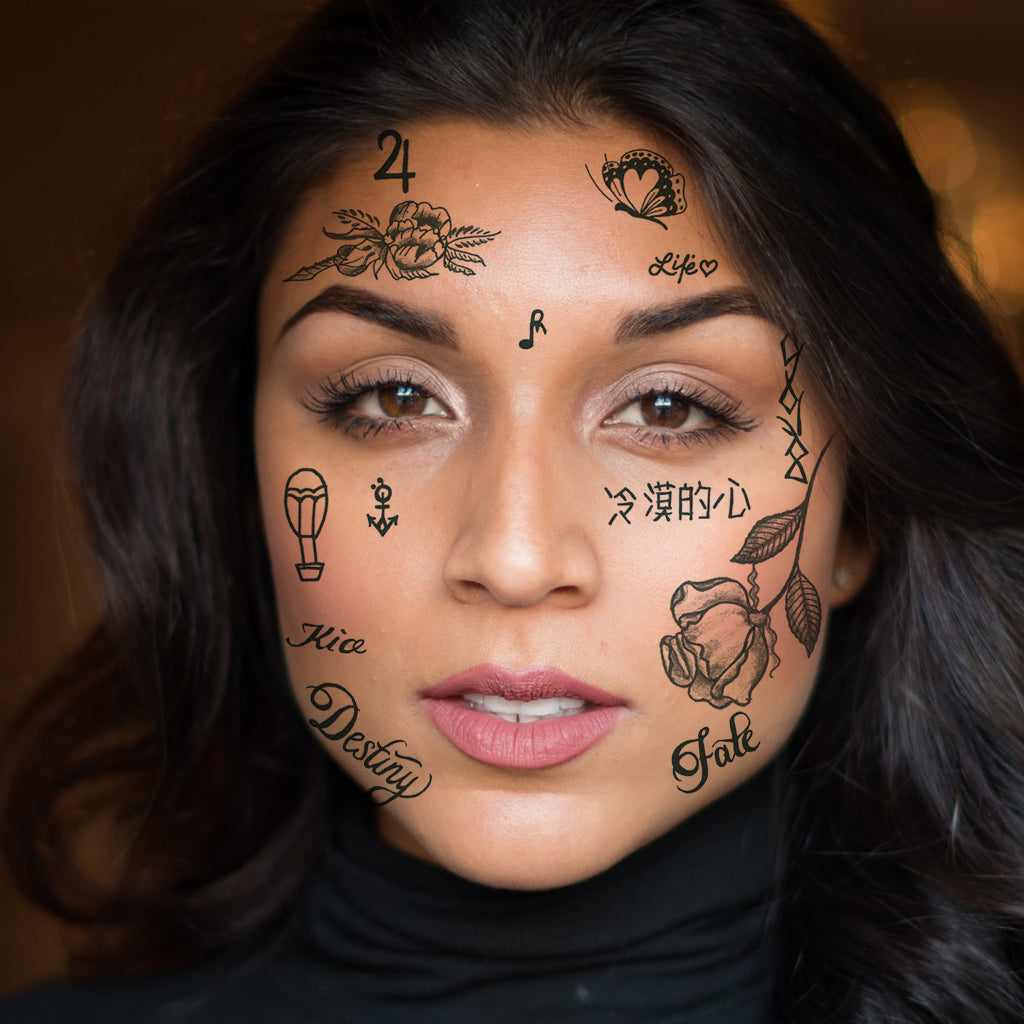 Cool face tattoos ideas - Bronctattooaus.com